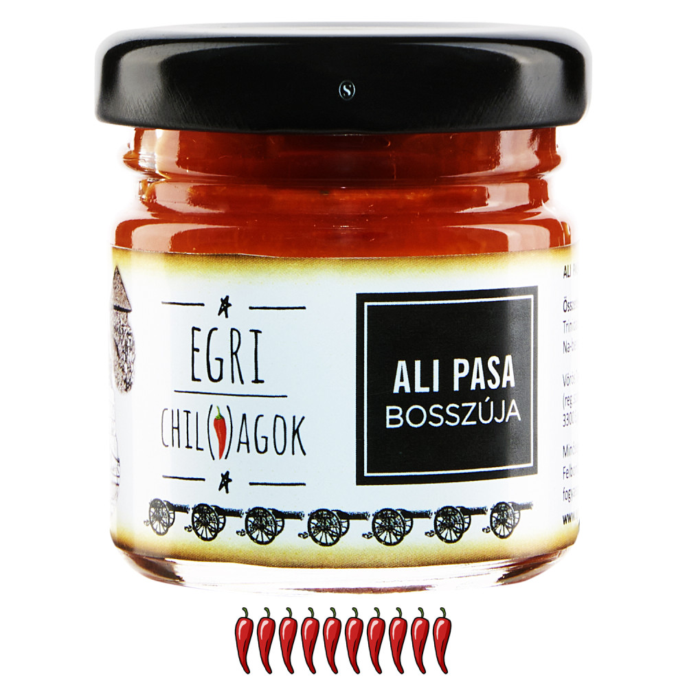 Ali Pasa Bosszúja - chili szósz - 35 ml - Egri Chiliagok Web